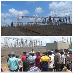 Industrial Visit to HVDC Terminal Station, MSETCL, Padghe 2023 | PHCET