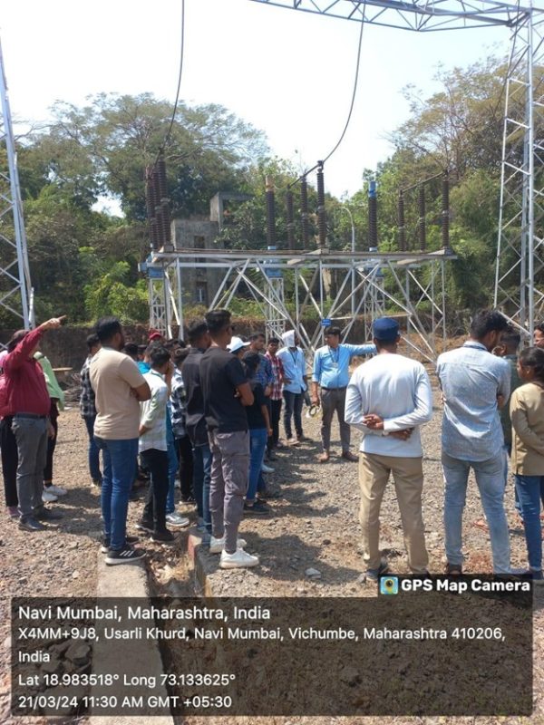 Industrial Visit to “220 KV ONGC Substation, MSETCL, ONGC Colony ...