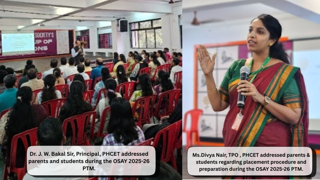 Parents Teachers Meeting on OSAY 2025-26 | PHCET